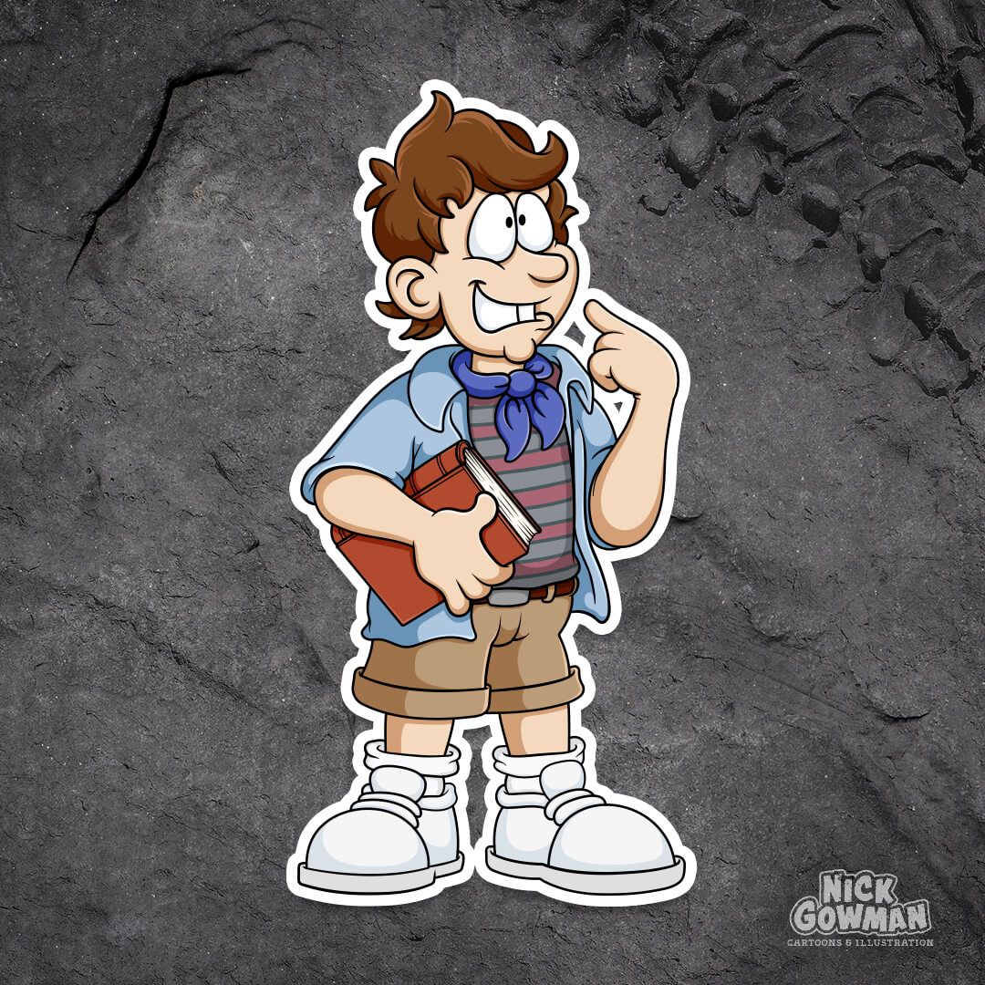 Cartoon Jurassic Park characters | Meet the legends of Isla Nublar