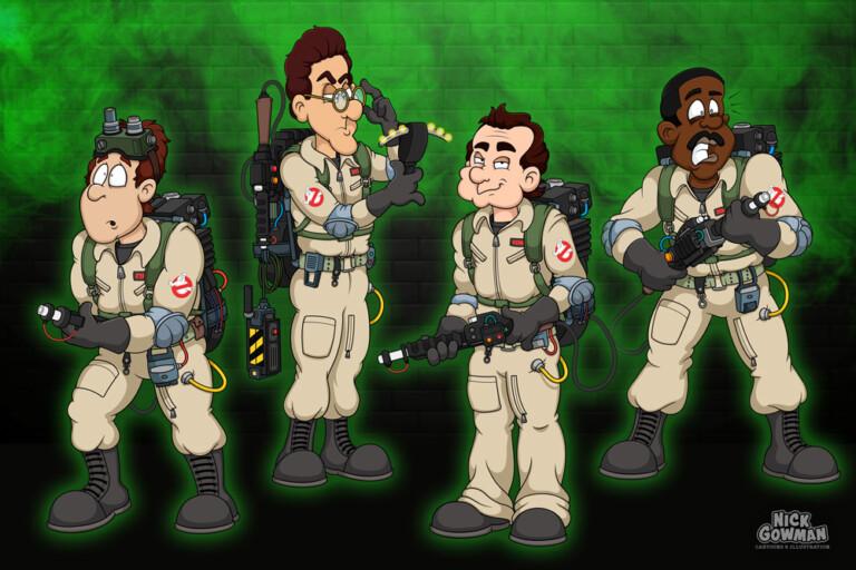 Ghostbusters cartoon characters | Who ya gonna call?!